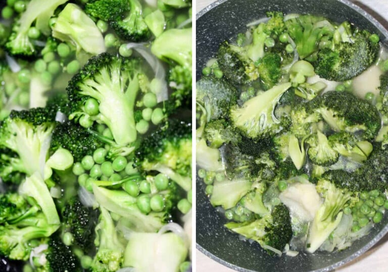 Broccoli Pea and Mint Soup - Sims Home Kitchen