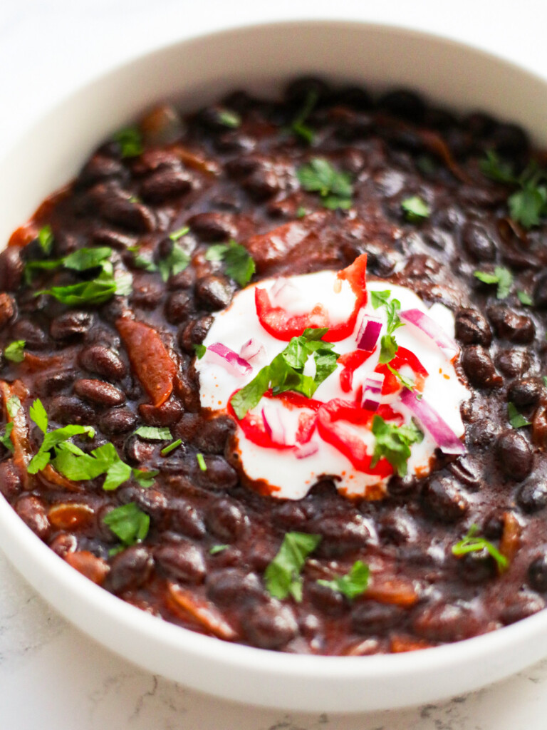 Quick Mexican Black Bean Stew - Sims Home Kitchen