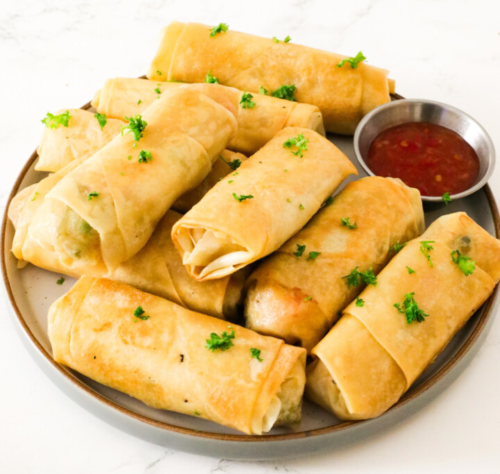 Chinese Vegetable Spring Rolls - Sims Home Kitchen