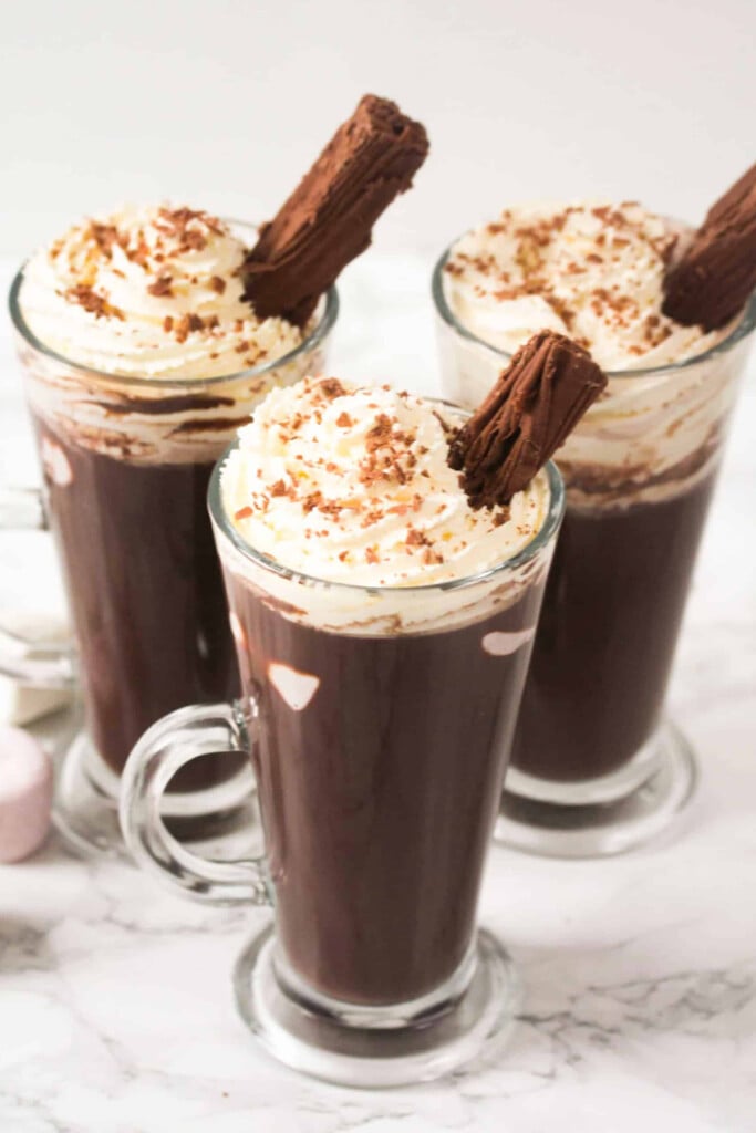 Homemade Hot Chocolate Drink - Sims Home Kitchen