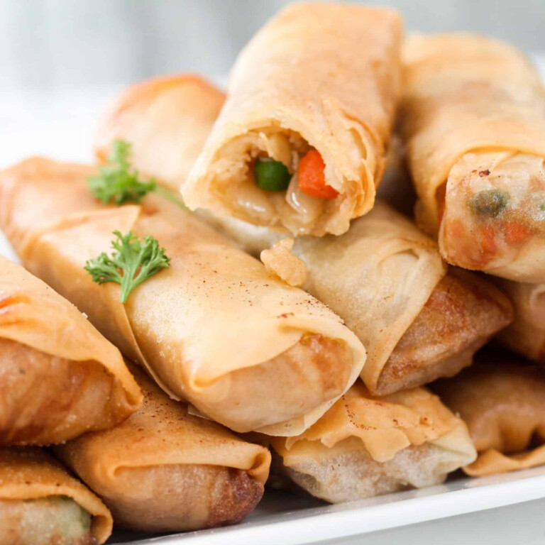 Jumbo Chinese Vegetable Spring Rolls - Sims Home Kitchen