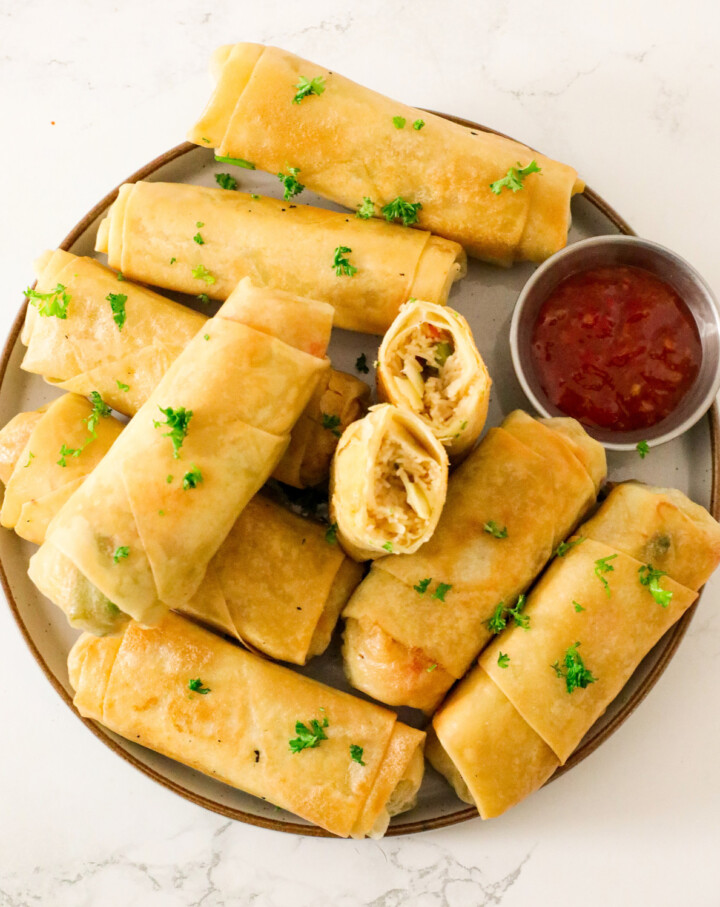 Chinese Vegetable Spring Rolls - Sims Home Kitchen