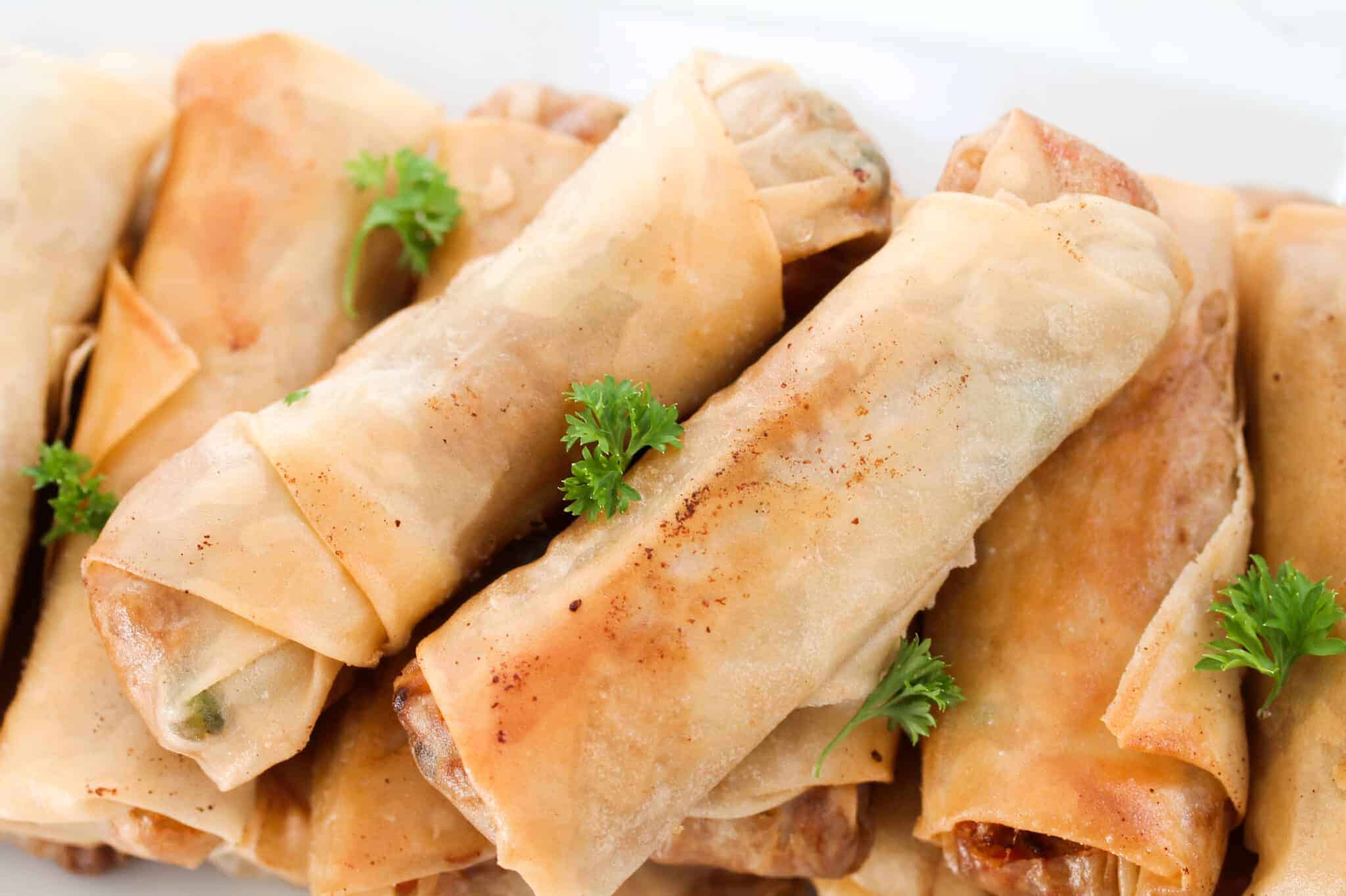 Jumbo Chinese Vegetable Spring Rolls - Sims Home Kitchen