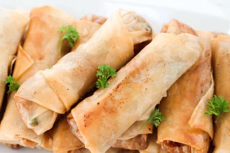 Jumbo Chinese Vegetable Spring Rolls - Sims Home Kitchen