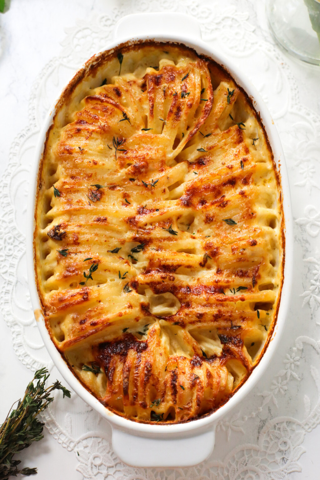 Dauphinoise Potatoes with Cheese - Sims Home Kitchen