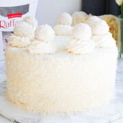Coconut Raffaello Cake - Sims Home Kitchen