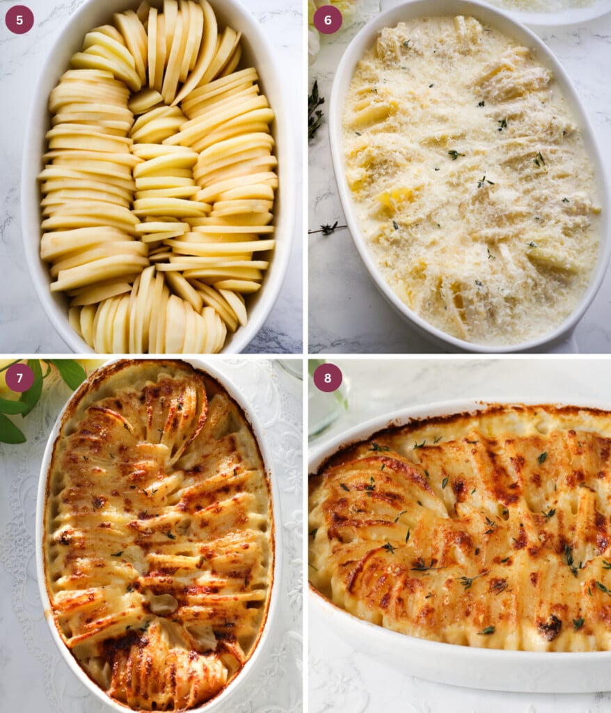 Dauphinoise Potatoes with Cheese - Sims Home Kitchen