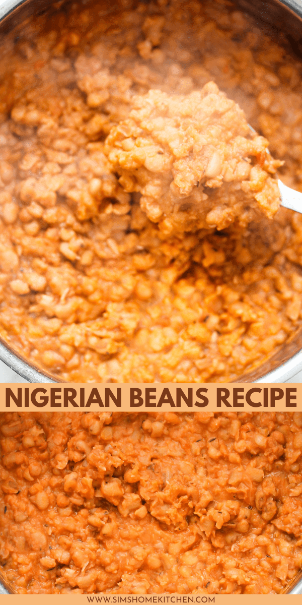 Nigerian Beans Recipe (Ewa Riro) - Sims Home Kitchen