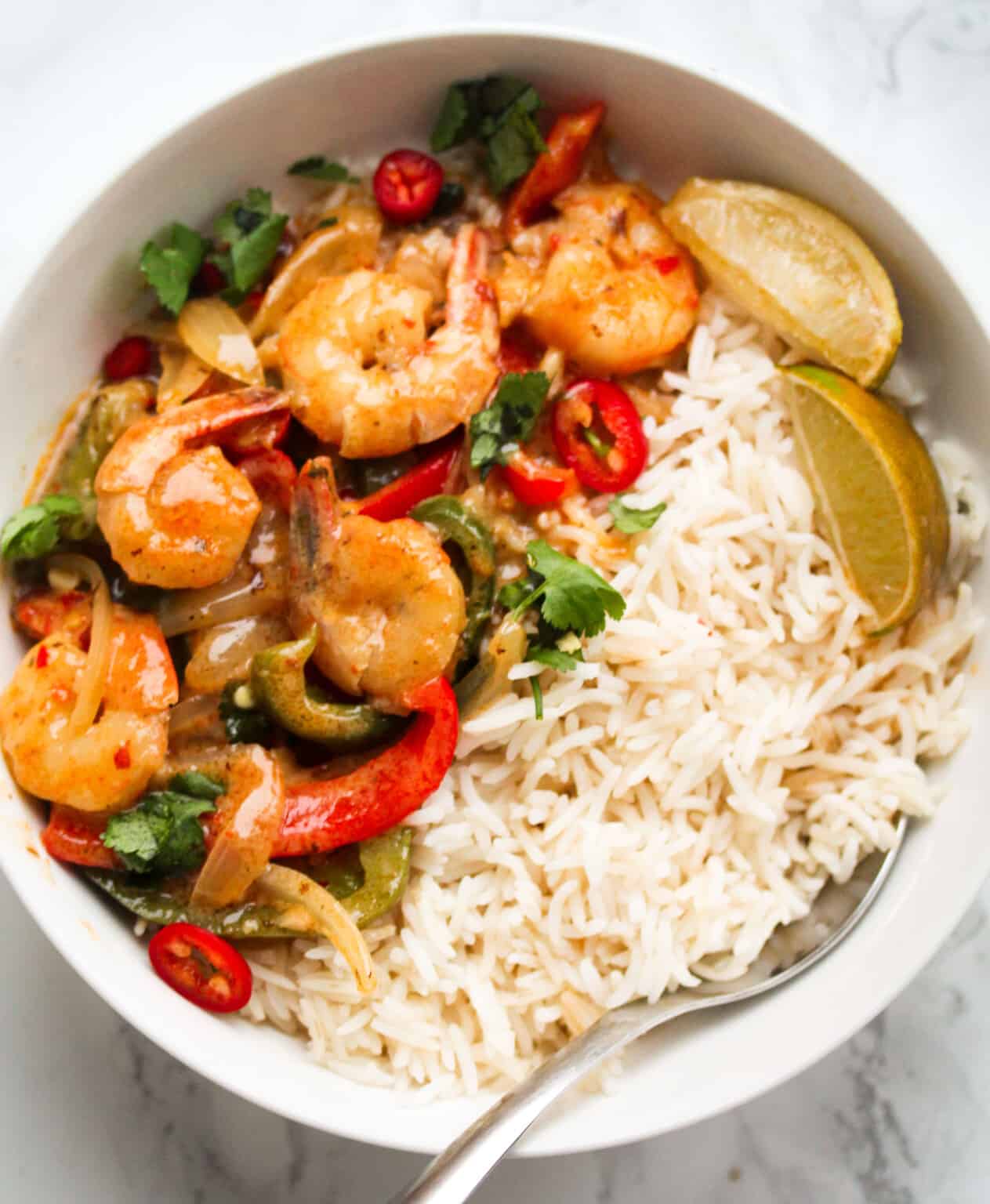 Thai Shrimp Coconut Curry - Sims Home Kitchen