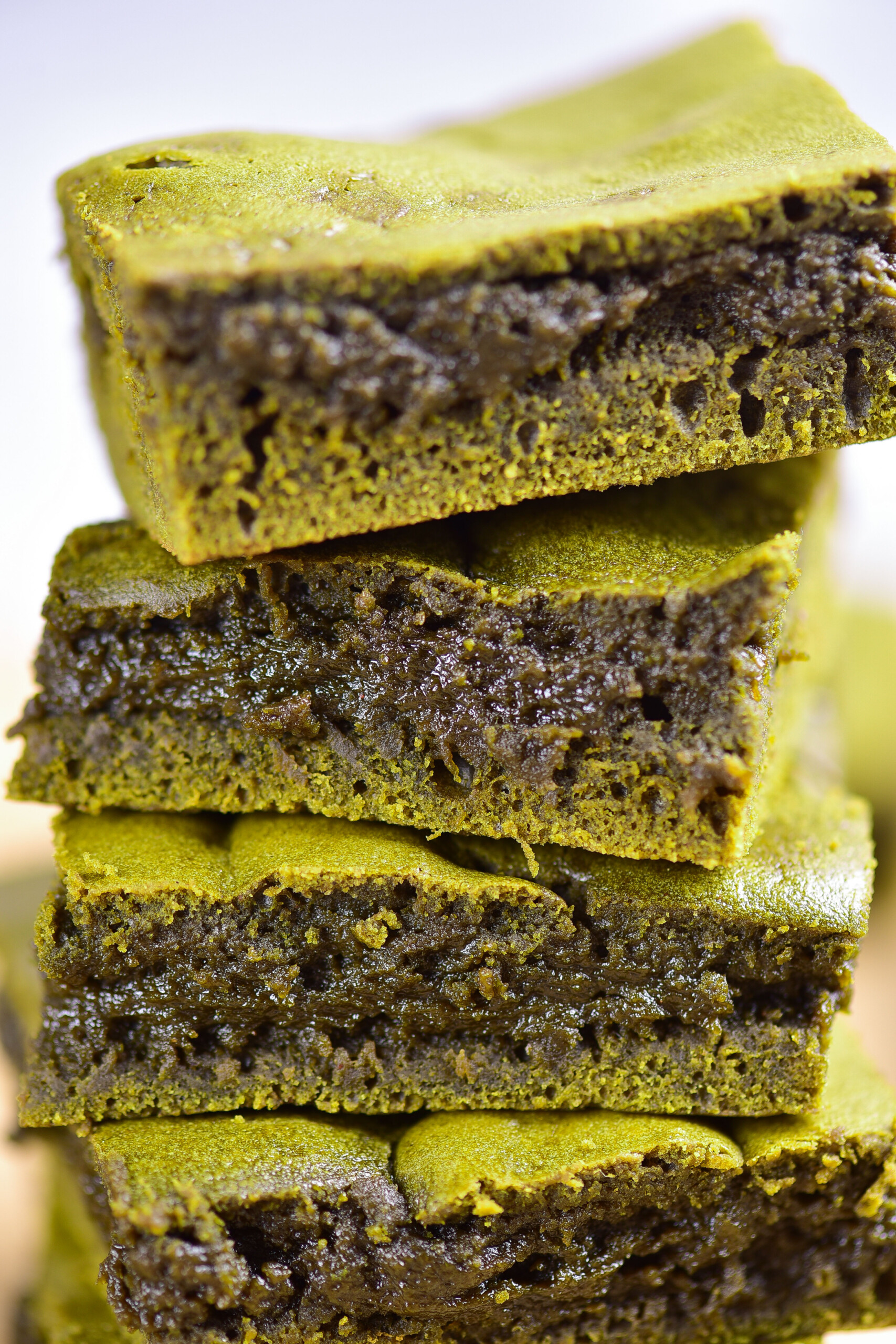 Fudgy Chocolate Matcha Brownies - Sims Home Kitchen