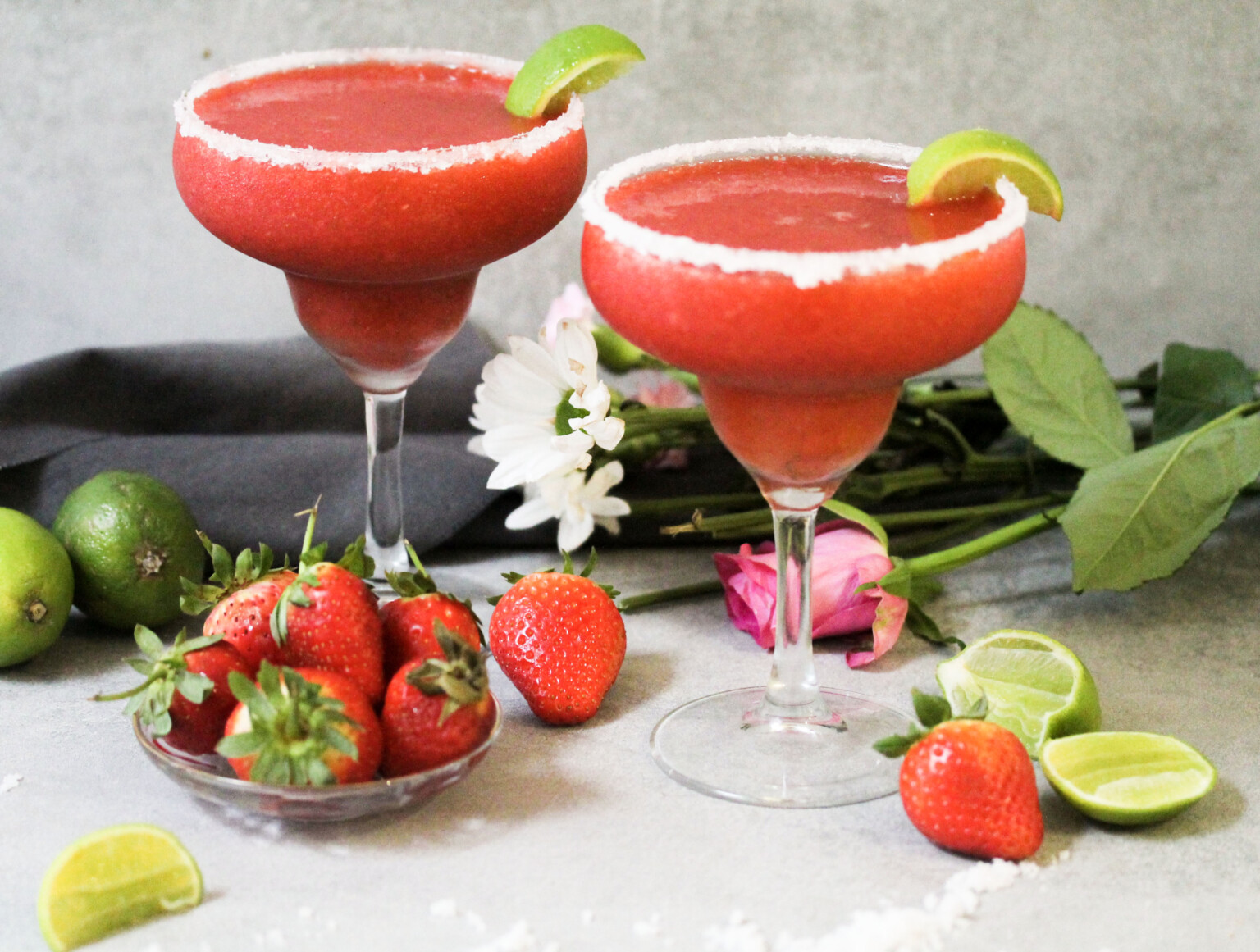 Best Strawberry Margarita | Sims Home Kitchen