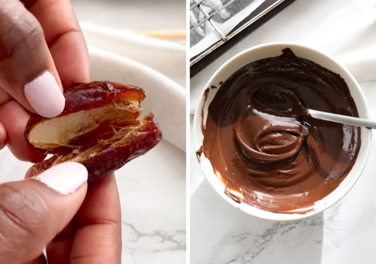 Homemade Chocolate Covered Dates - Sims Home Kitchen