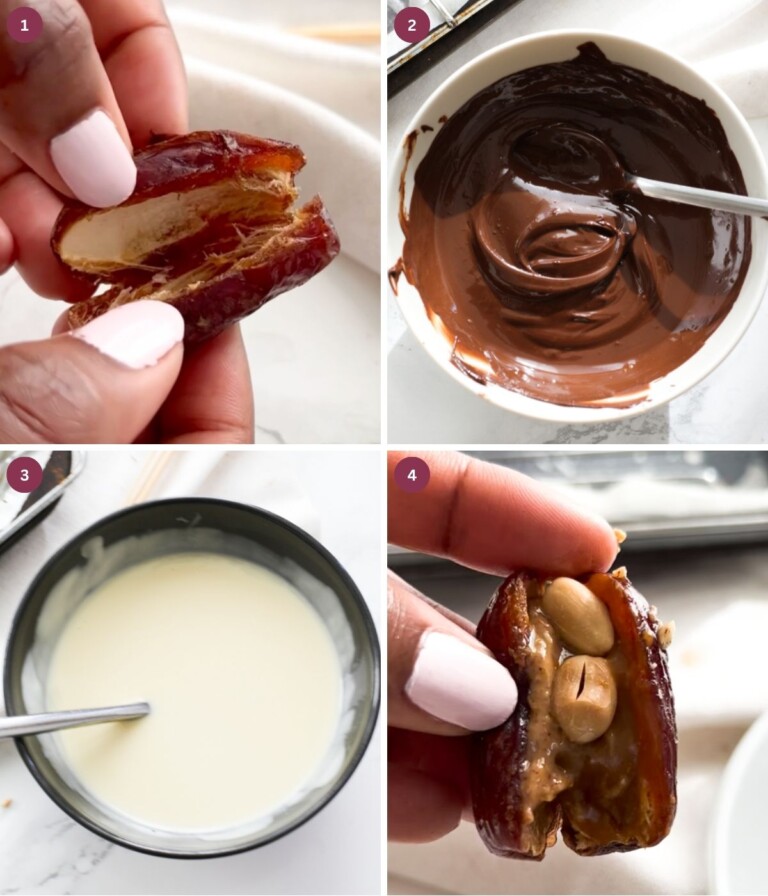 Homemade Chocolate Covered Dates - Sims Home Kitchen