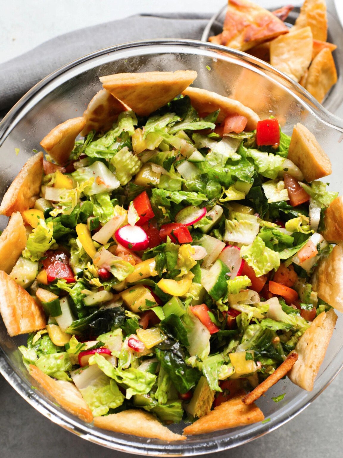 Lebanese Fattoush Salad - Sims Home Kitchen