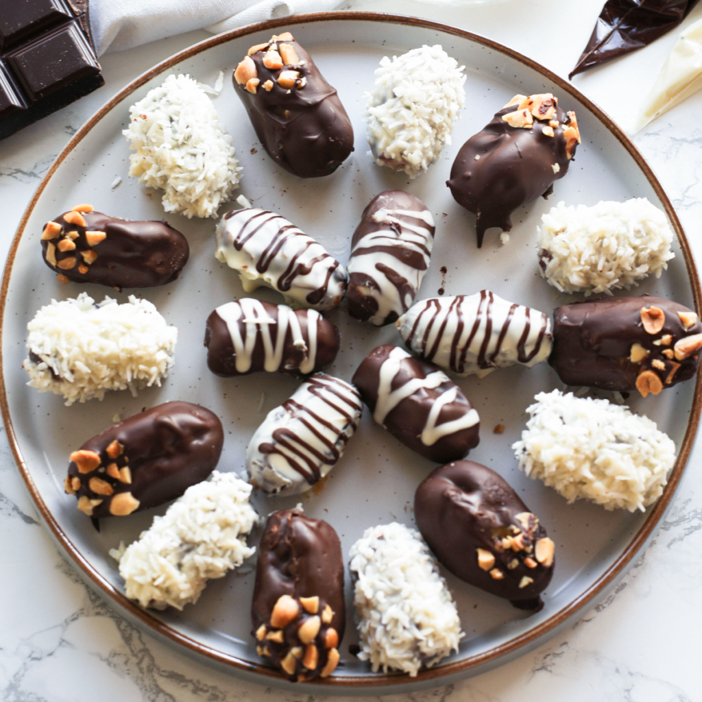 Homemade Chocolate Covered Dates - Sims Home Kitchen
