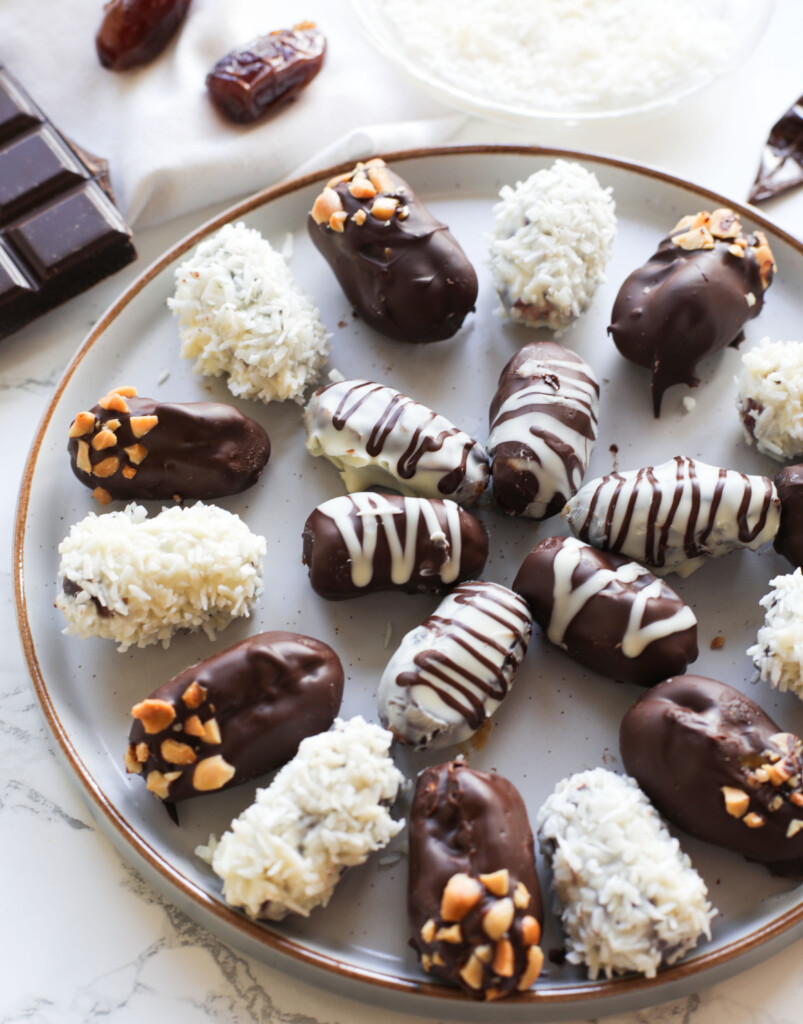 Homemade Chocolate Covered Dates | Sims Home Kitchen