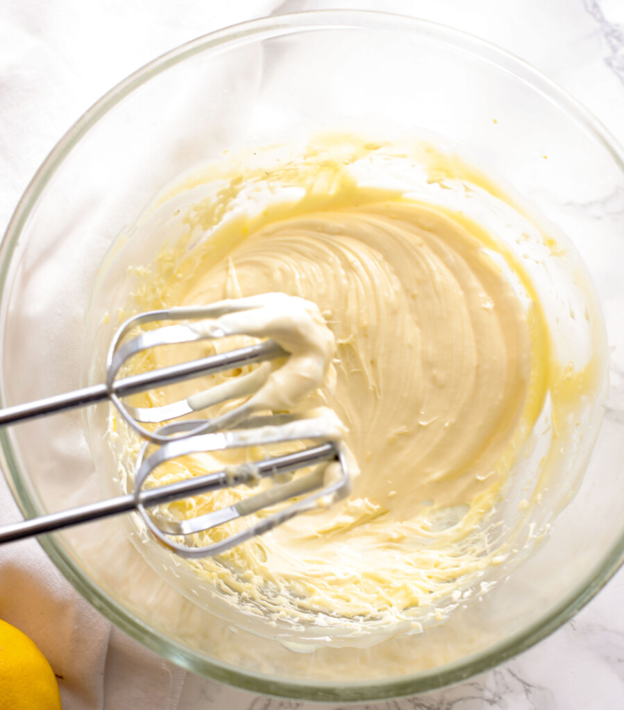 Lemon Ganache Frosting | Sims Home Kitchen