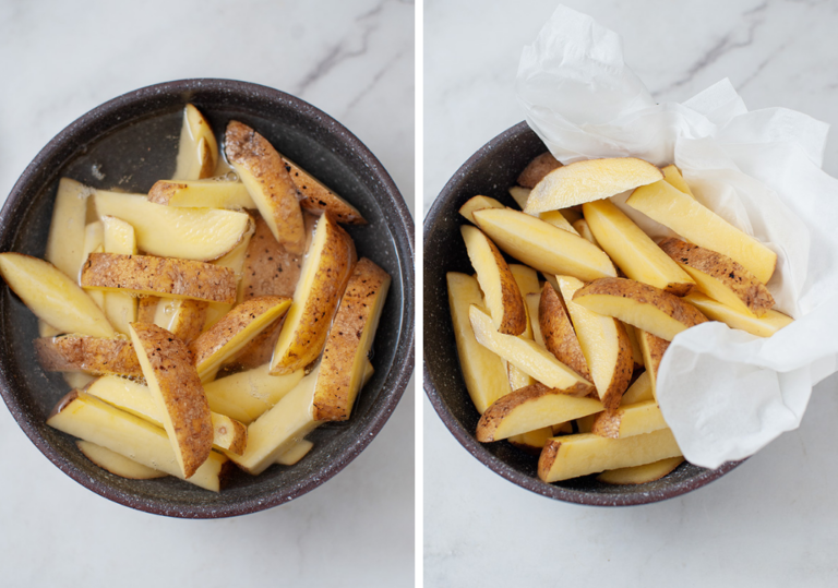 Oven Baked Skin On Fries - Sims Home Kitchen