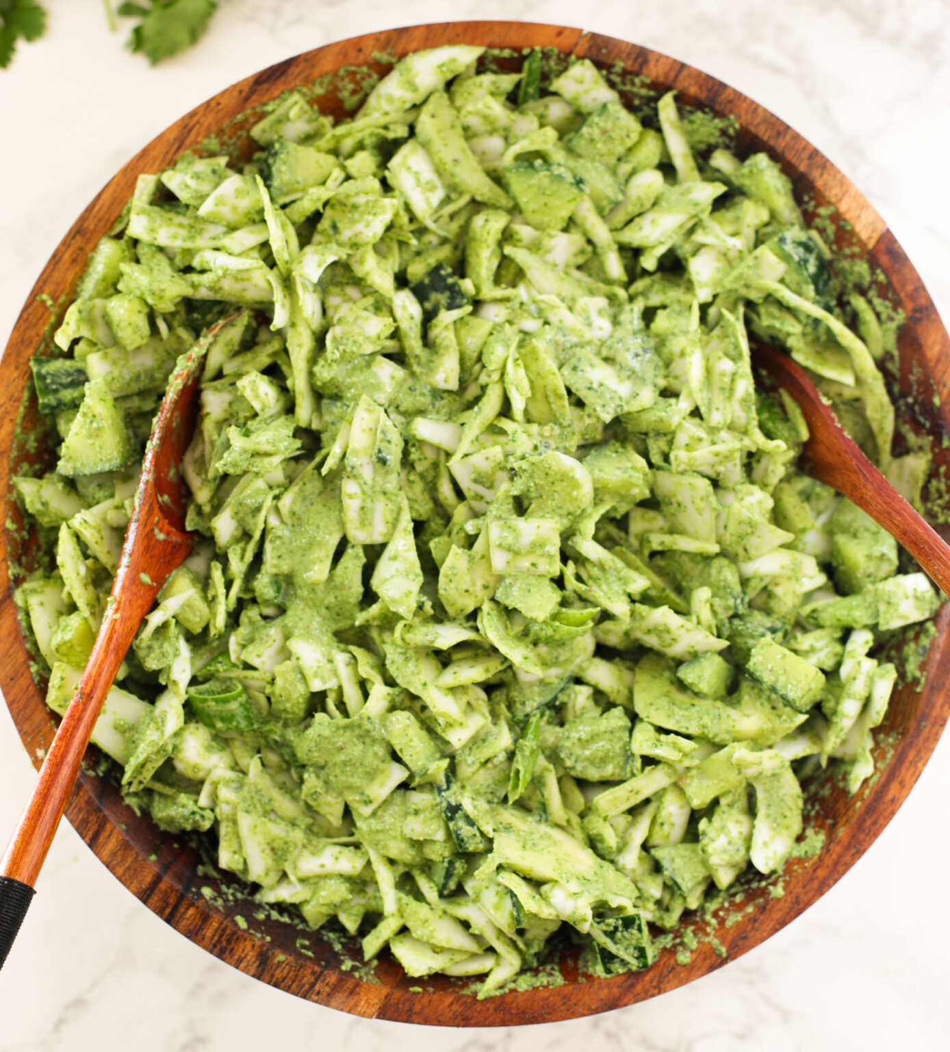 Green Goddess Salad with Dressing | Sims Home Kitchen