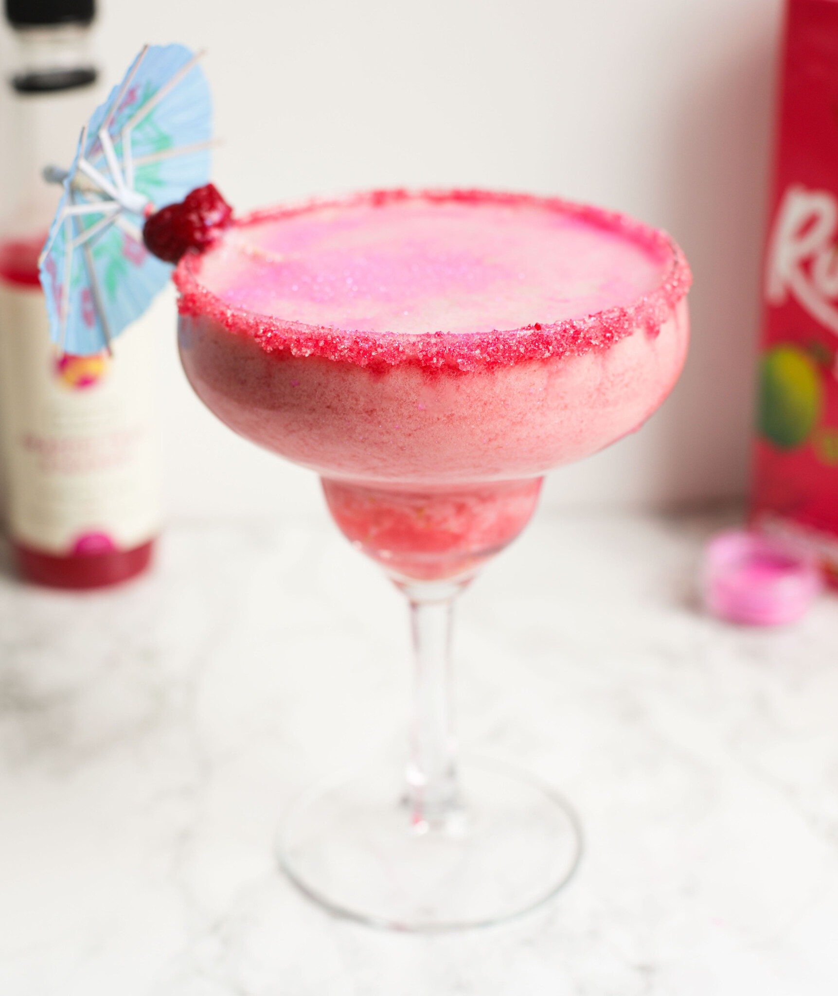 Raspberry Piña Colada Barbie Cocktail | Sims Home Kitchen