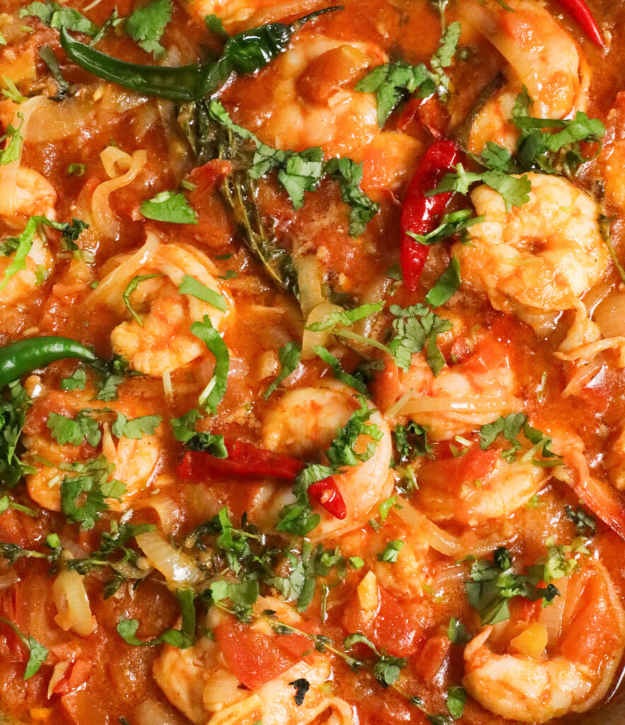 Spicy Mauritius Prawn Rougaille | Sims Home Kitchen