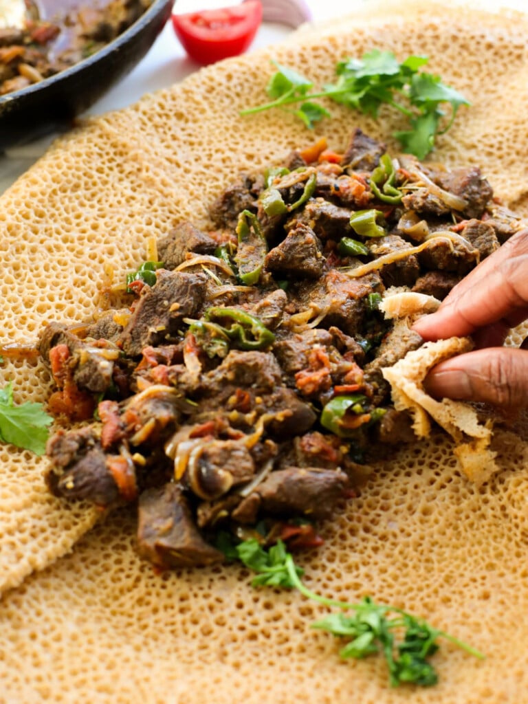 Easy Ethiopian Beef Tibs - Sims Home Kitchen