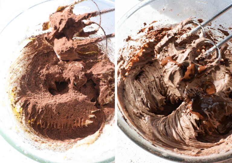 Easy Chocolate Buttercream with Cocoa Powder - Sims Home Kitchen