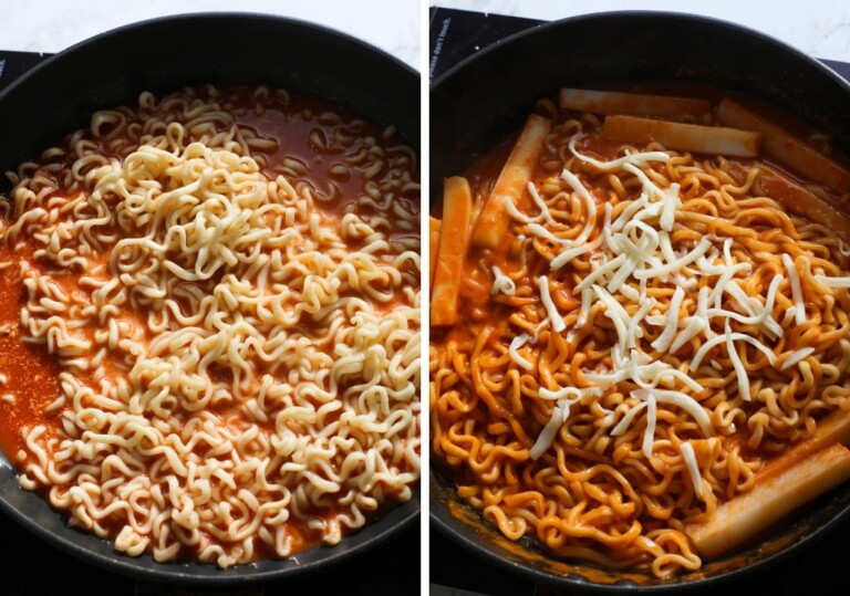 Easy Buldak Noodles Recipe - Sims Home Kitchen