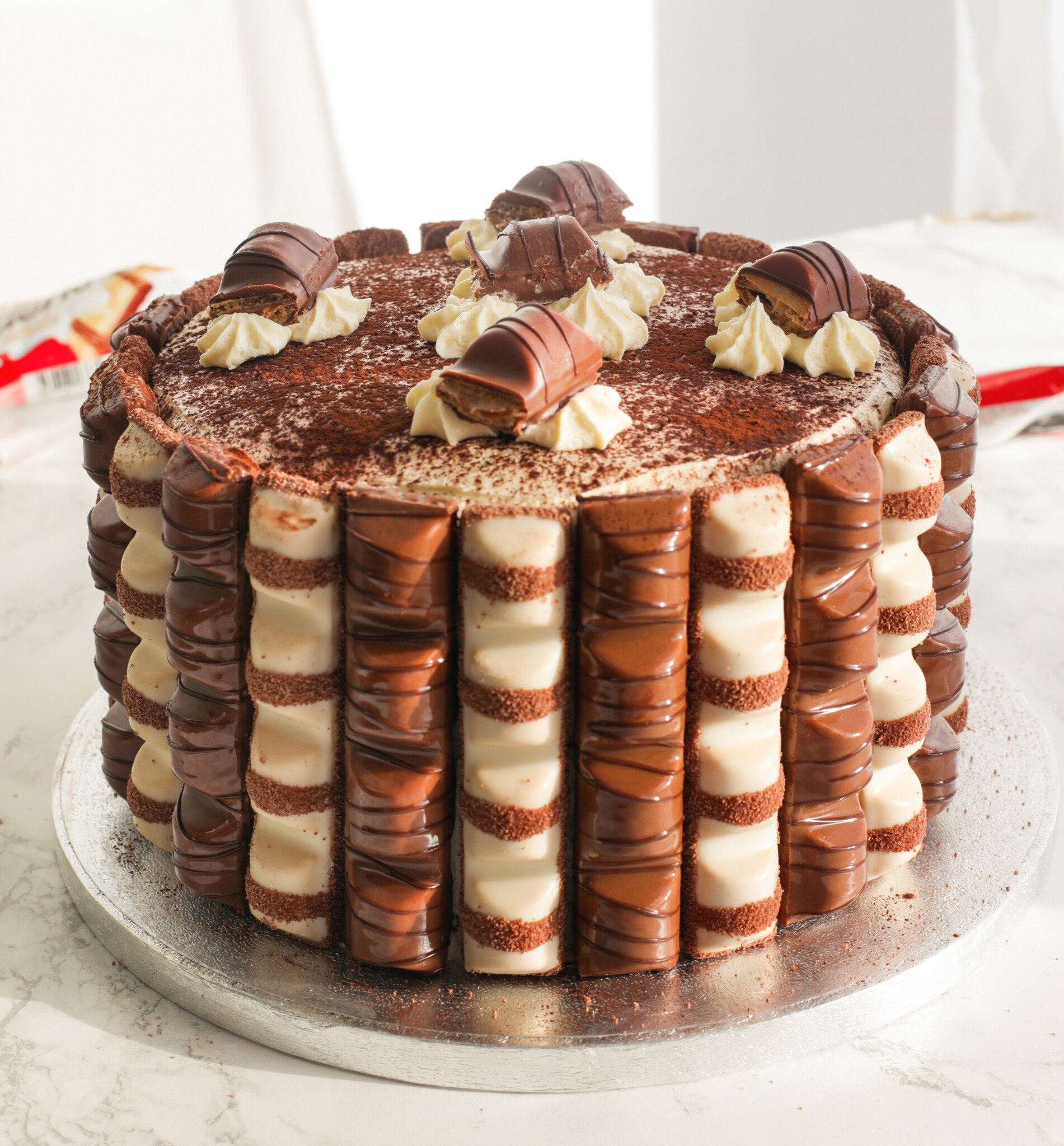 Best Chocolate Kinder Bueno Cake - Sims Home Kitchen