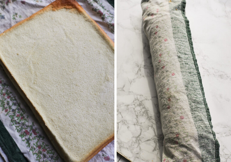 Raspberry and Almond Roll Cake - Sims Home Kitchen