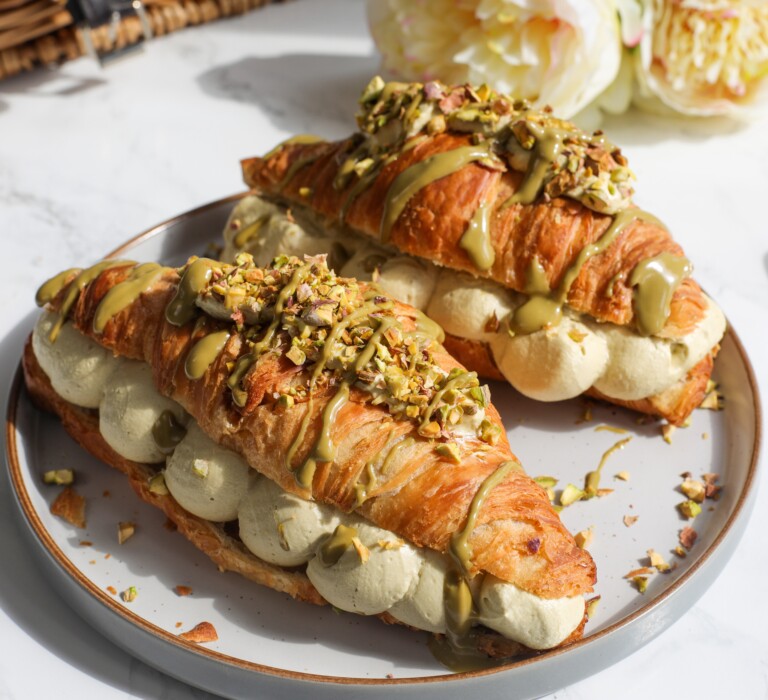Easy Pistachio Croissants - Sims Home Kitchen