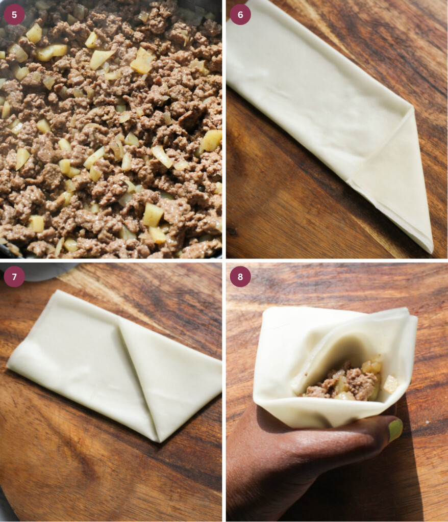 Easy Beef Samosas - Sims Home Kitchen