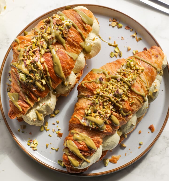 Easy Pistachio Croissants - Sims Home Kitchen