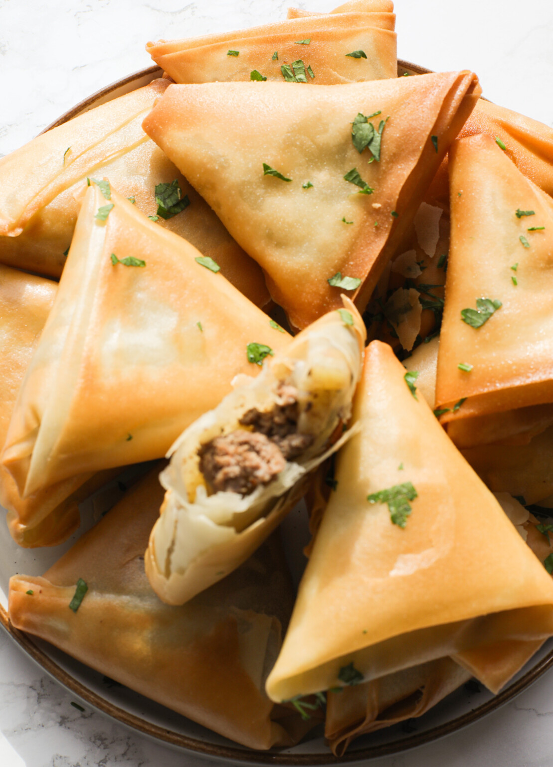 Easy Beef Samosas - Sims Home Kitchen