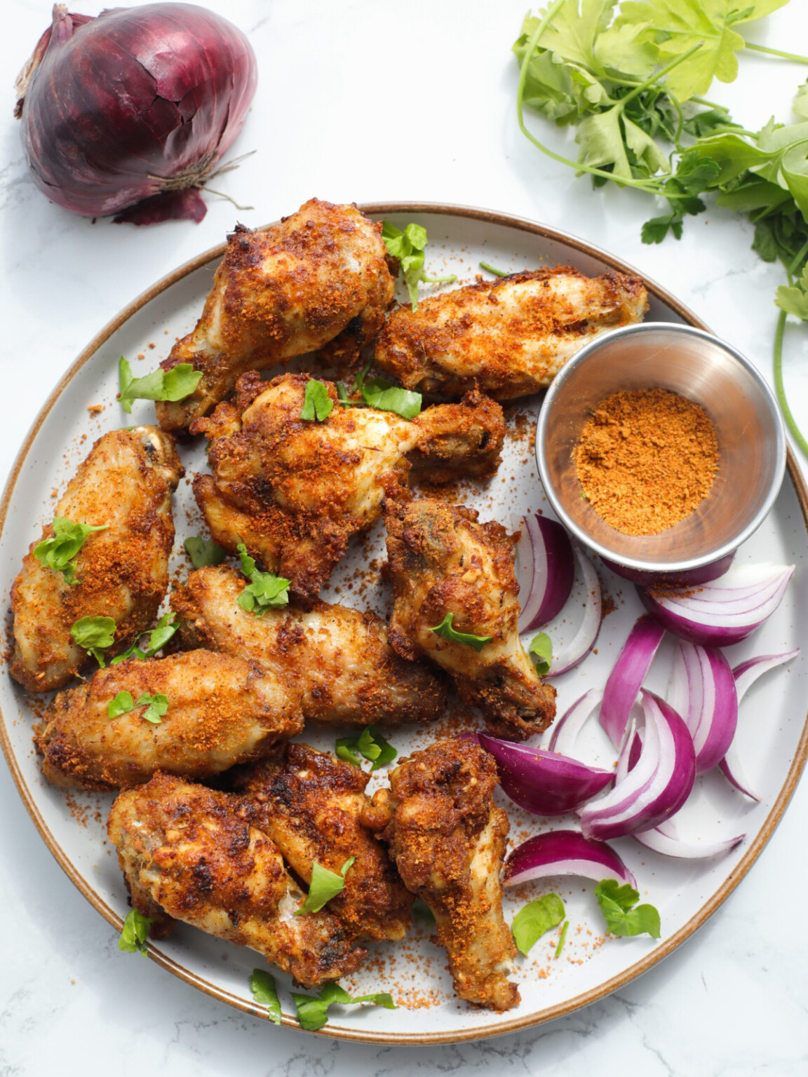 Nigerian Suya Chicken Wings - Sims Home Kitchen