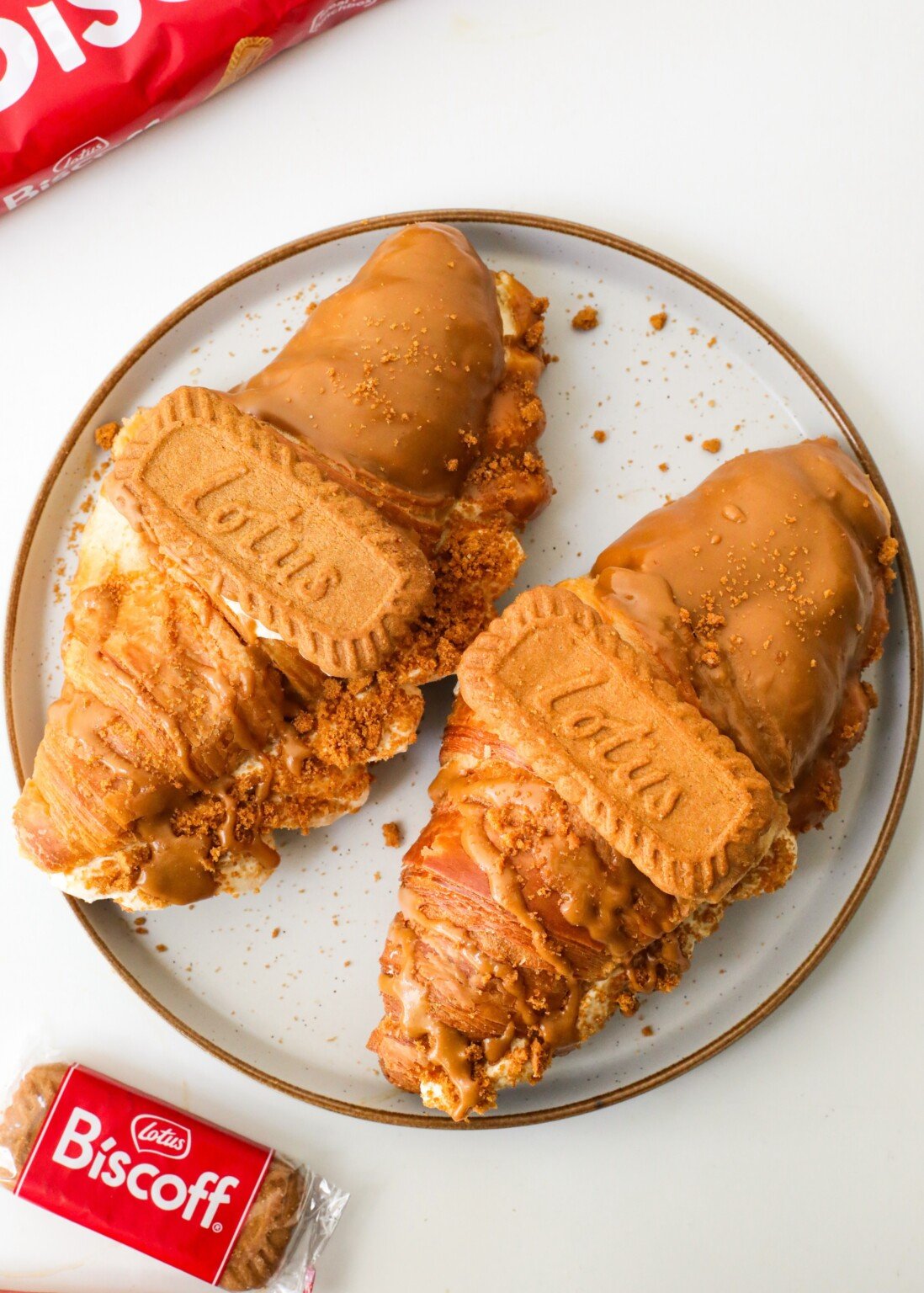 Lotus Biscoff Croissants - Sims Home Kitchen
