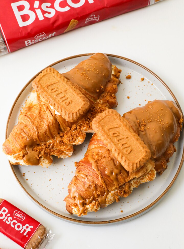 Lotus Biscoff Croissants - Sims Home Kitchen